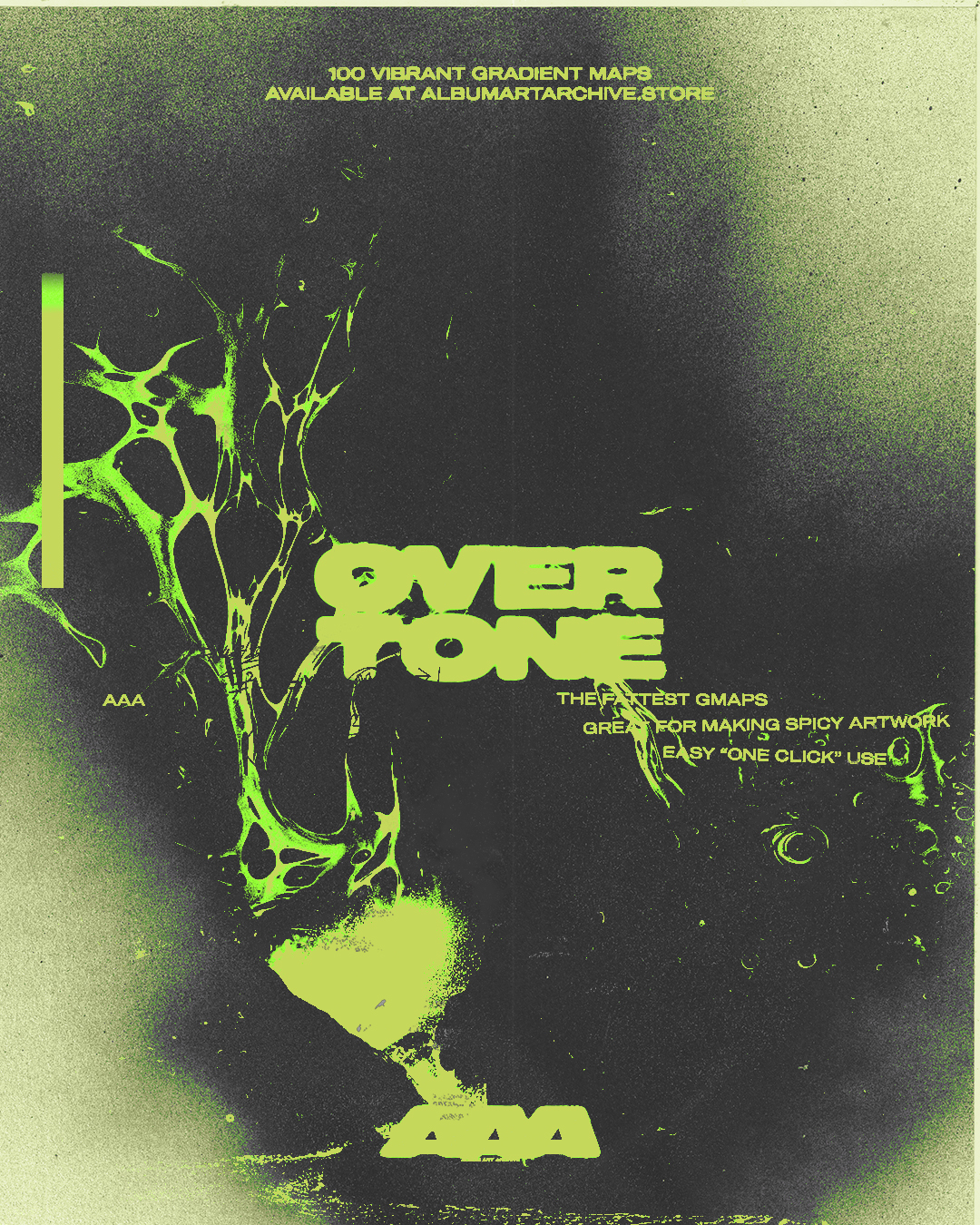OVERTONE - Album Art Archive Photoshop Gradient Maps